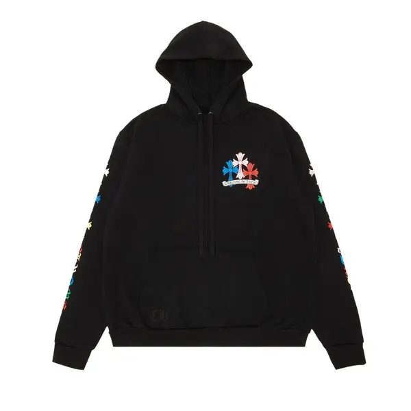 Chrome Hearts Multicolor Cross Hoodie