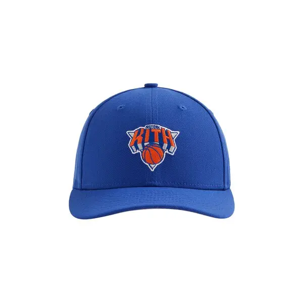 Kith New Era New York Knicks Fitted Cap - Blue