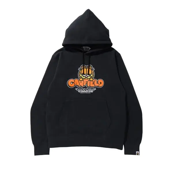 A BATHING APE X Garfield Pullover Hoodie - Black