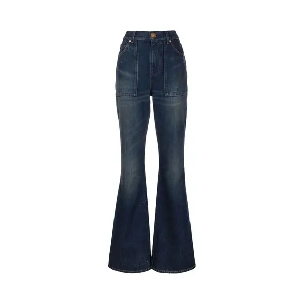 Balmain Vintage Flared Denim Jeans