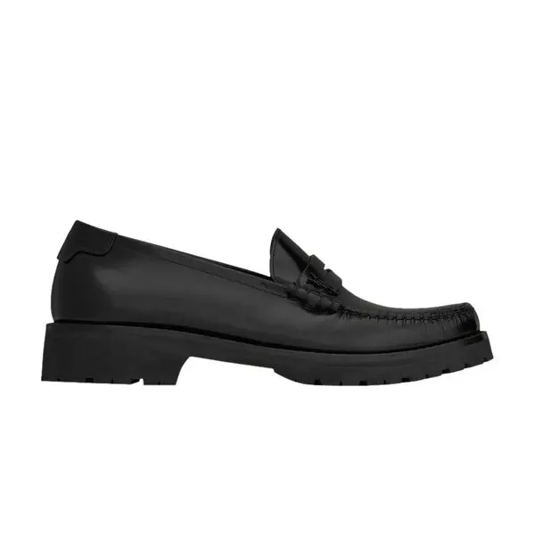 Saint Laurent Le Loafer Chunky Penny Slippers