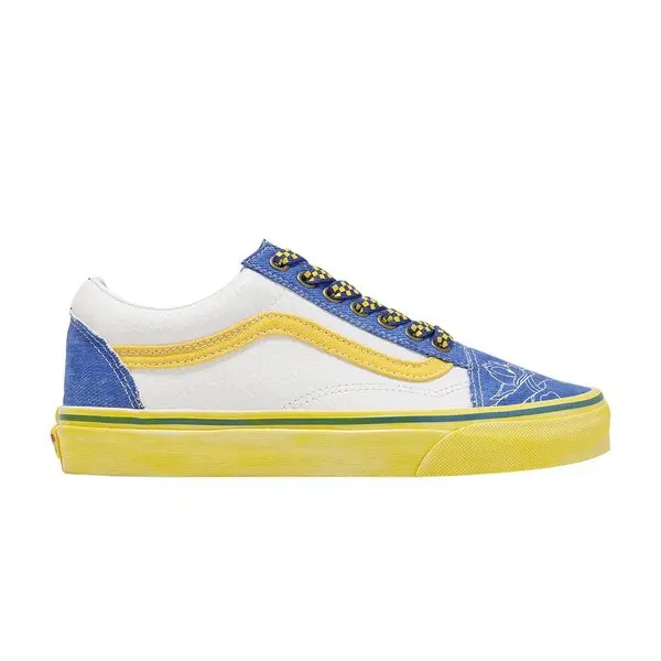 VANS Disney X Old Skool 100th Anniversary Donald Duck Sneakers - White