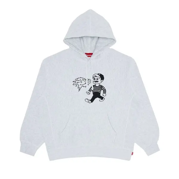 Supreme X Homerun Hooded Sweatshirt - Grey