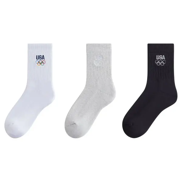 Kith For Team Usa Mid Crew Socks - Multicolor