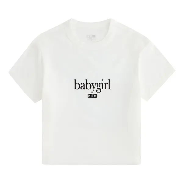 Kith For Aaliyah Babygirl Tee - White