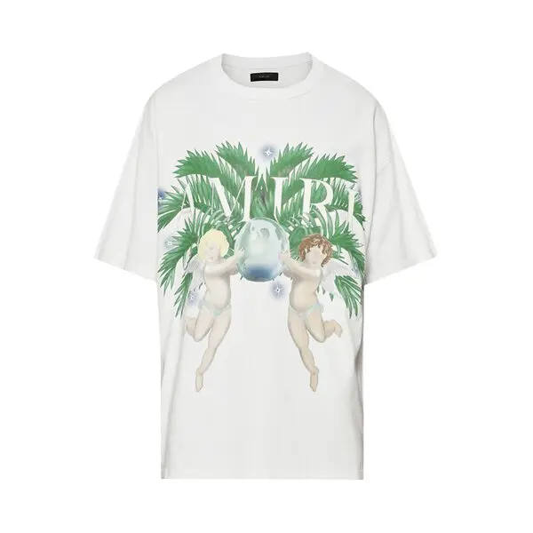 Amiri Airbrush Cherub Tee - White