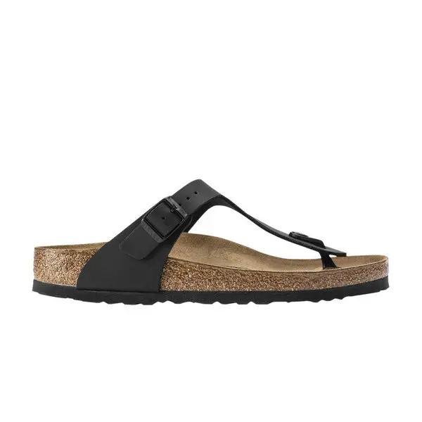 BIRKENSTOCK Gizeh Birko-flor Sandal - Black