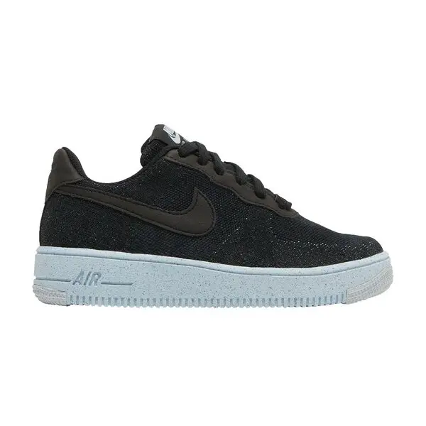 Nike Air Force 1 Crater Flyknit Sneakers - Black