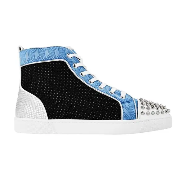 CHRISTIAN LOUBOUTIN Lou Spikes Orlato Flat