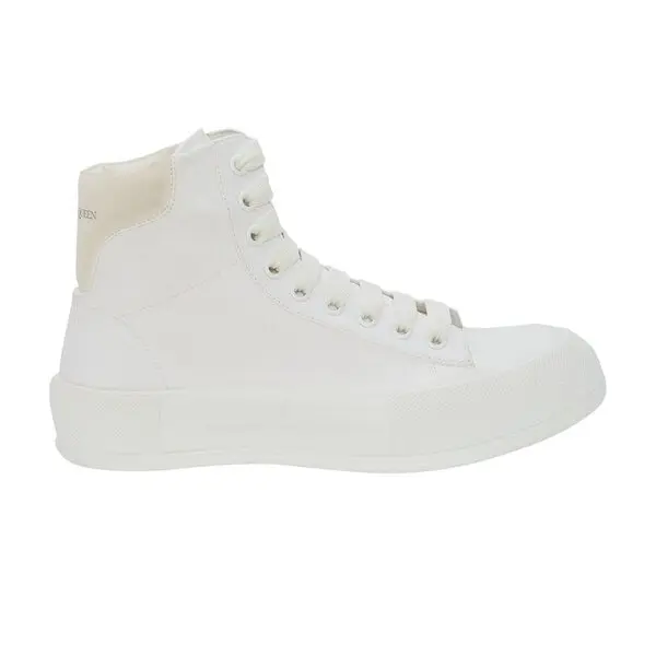 Alexander McQueen Deck Plimsoll High Top Sneakers