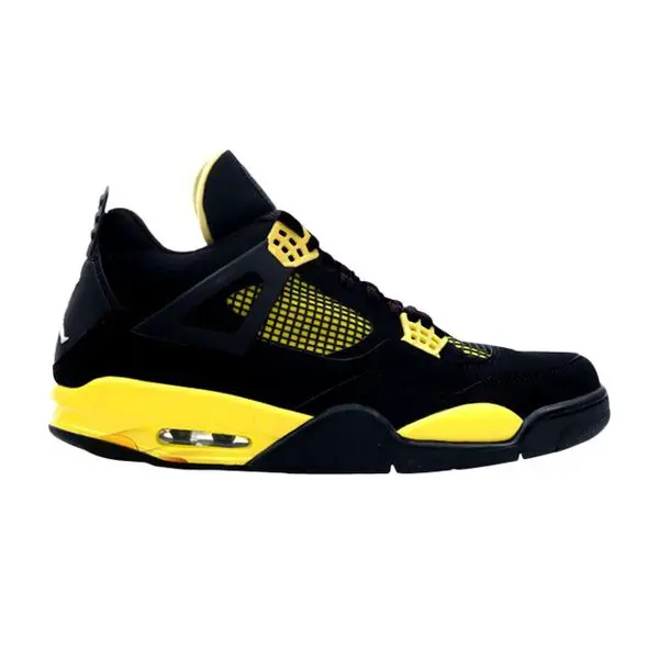 JORDAN 4 Retro Ls 'thunder' 2006 Sneakers - Black