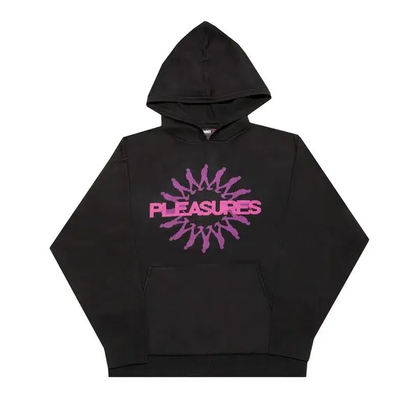 PLEASURES Passion Knit Hoodie - Black