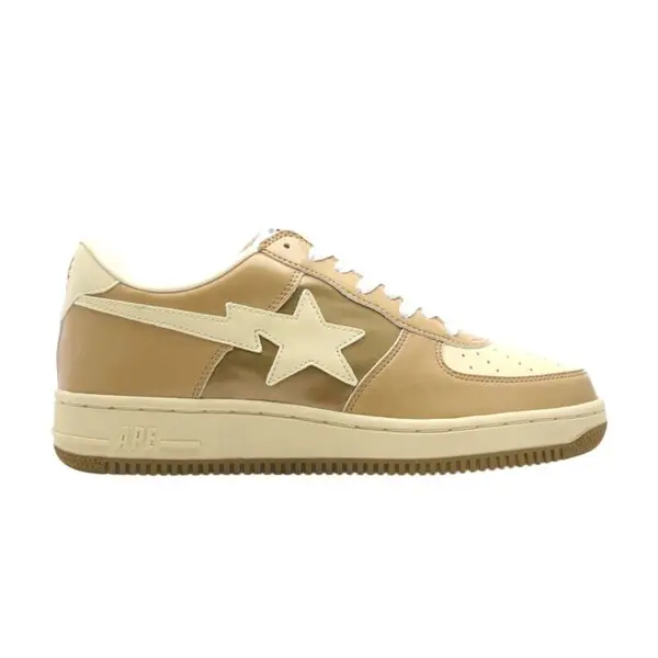 A BATHING APE Bapesta Fs-001 Low - Tan