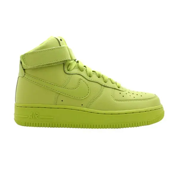 Nike Air Force High-Top Sneakers Yellow Editorialist - Main Image