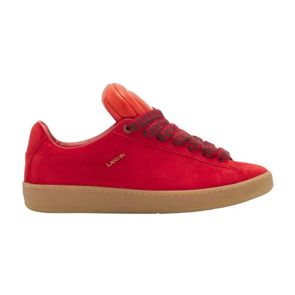 LANVIN Future X Hyper Curb Sneakers - Red