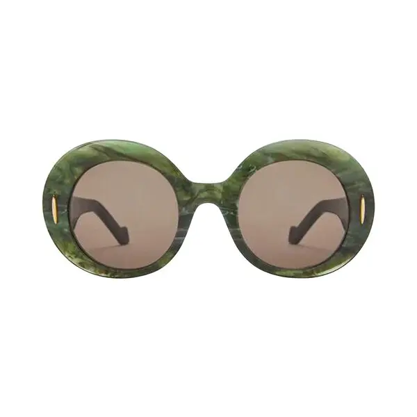 Loewe Round Frame Sunglasses - Green