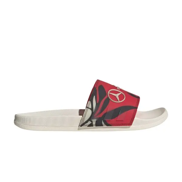 Adidas Mercedes-amg Petronas Formula One Team X Adilette Comfort Slide 'miami Grand Prix Pack - Red