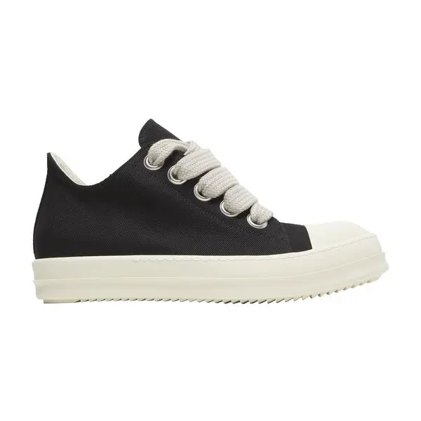 Rick Owens Fogachine Cotton Megalace Low - Black