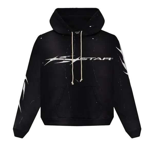 Hellstar Hstar Hoodie - Black | Editorialist