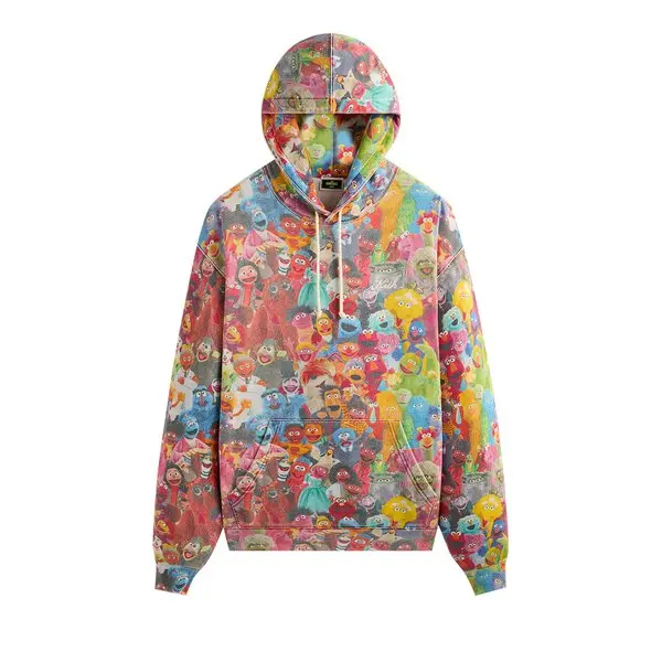 Kith X Sesame Street Family Williams Iii Hoodie - Multicolor