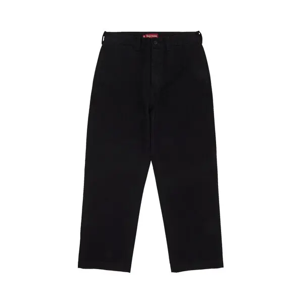 パンツ Supreme chino pant black s-l400.jpg