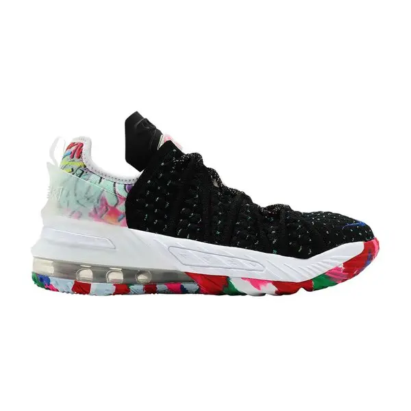 Nike Lebron 18 Gs 'james Gang' Sneakers - Multicolor