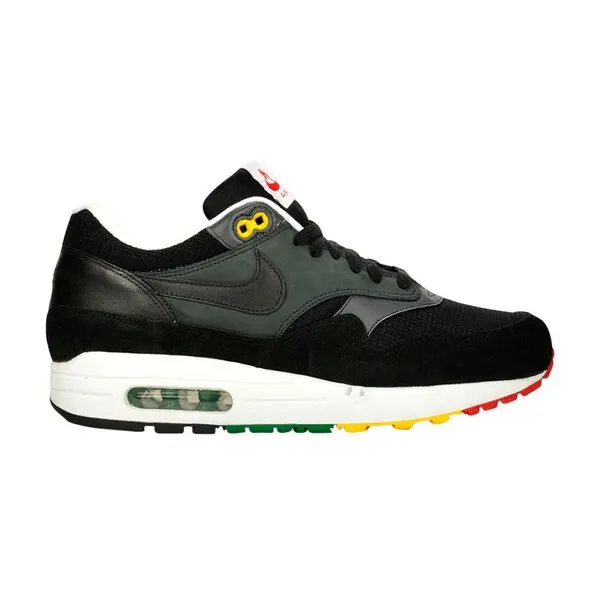 Nike Air Max 1 'rasta' Sneakers - Black