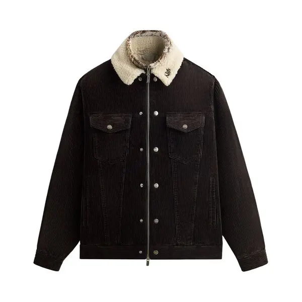 Kith Washed Corduroy Laight Jacket - Black