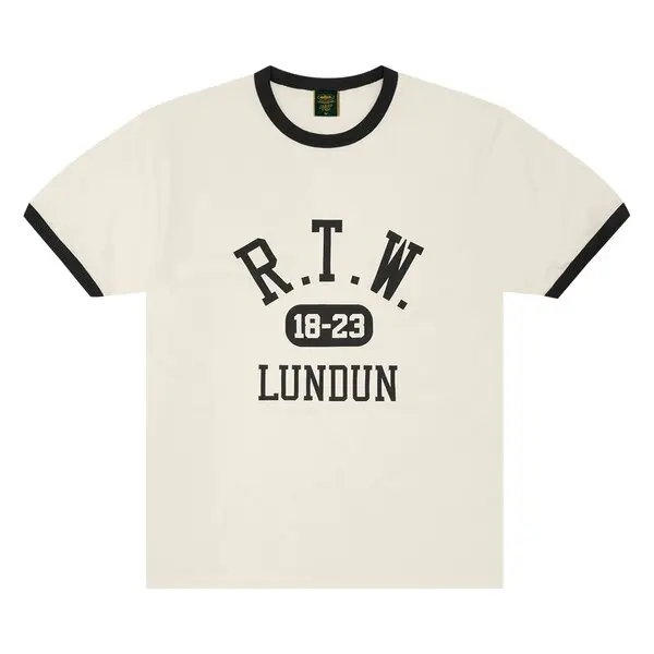 CORTEIZ College Ringer T-shirt - Cream