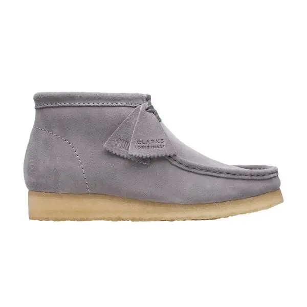 Clarks Suede Ankle Boots - Grey