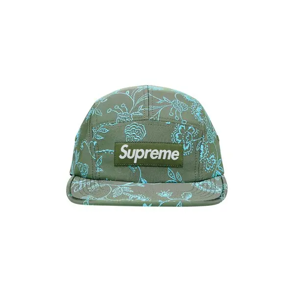 Supreme Floral Jacquard Camp Cap