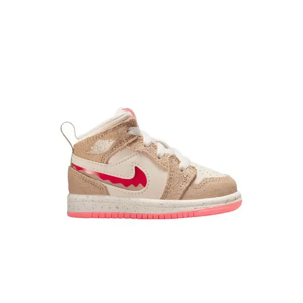JORDAN 1 Mid Se Td Sneakers - Cream