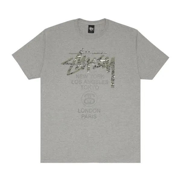 StÜssy World Tour Camo Tee
