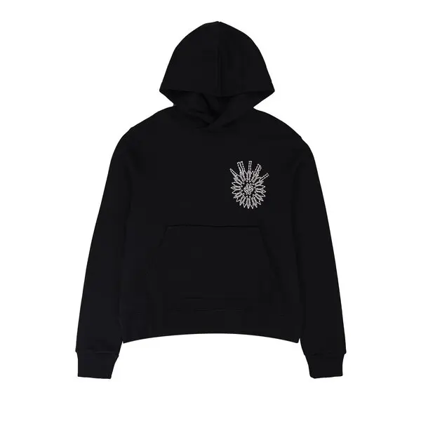 Amiri Crystal Stick Poke Hoodie