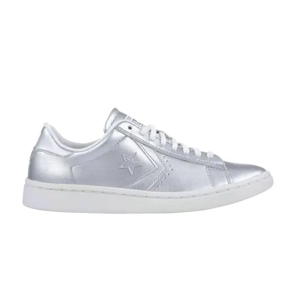CONVERSE Pro Leather Low Top Sneakers - Silver