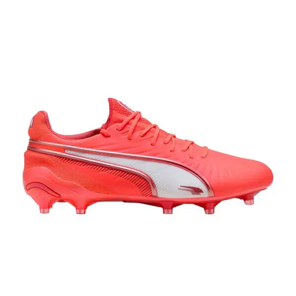 PUMA King Ultimate Fg Ag Soccer Cleats - Red