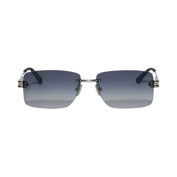 Bottega Veneta Rectangular Rimless Sunglasses