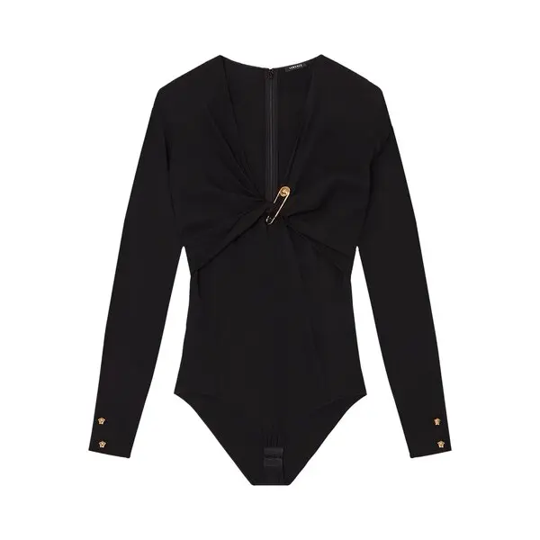 Versace Safety Pin Bodysuit