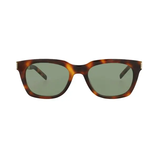 Saint Laurent Square Frame Sunglasses - Brown