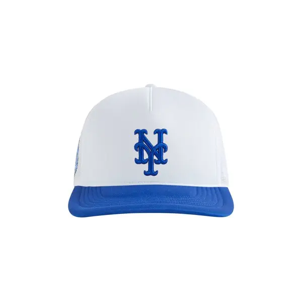 Kith For '47 New York Mets Hitch Foam Trucker Cap - Blue