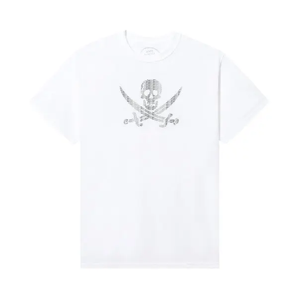 ANTI SOCIAL SOCIAL CLUB X Neighborhood Crossbone Tee - White