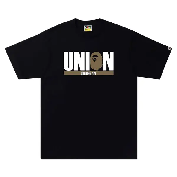 A BATHING APE X Union Tee - Black