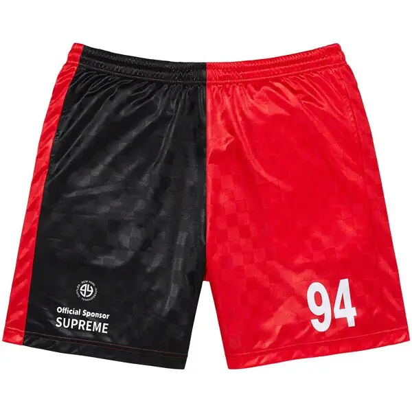 Supreme Split Soccer Short - Black