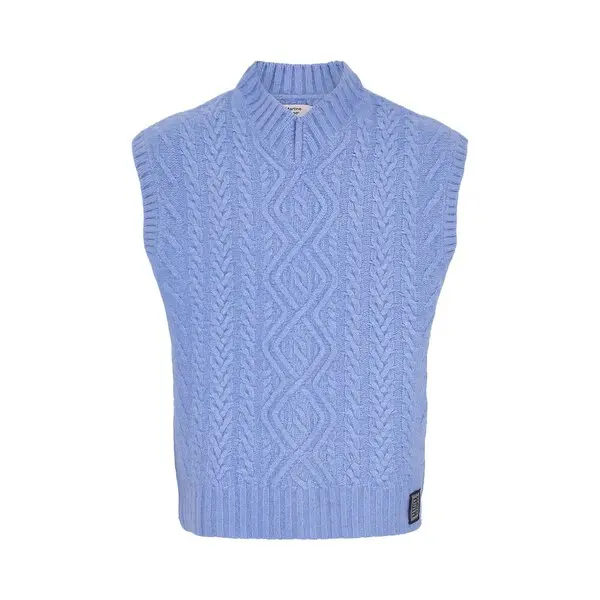 Martine Rose Boiled Cable V-neck Vest