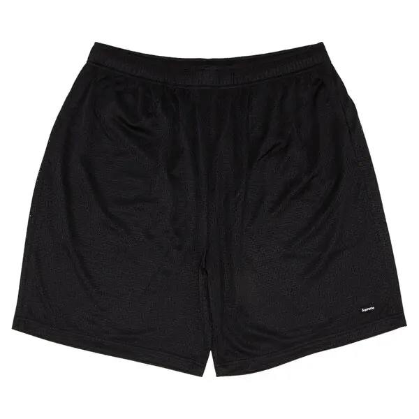 Supreme Small Box Baggy Mesh Short - Black