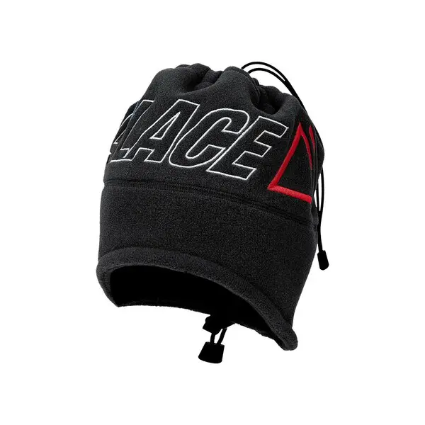 PALACE Polartec Gaiter Beanie - Black