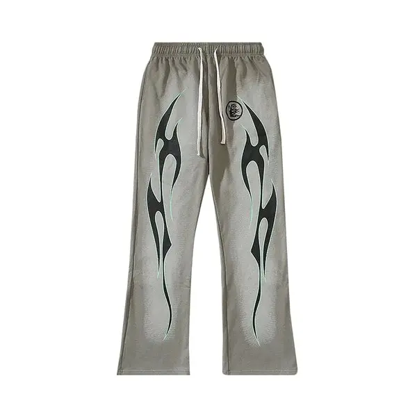 HELLSTAR Future Flame Sweatpants - Grey