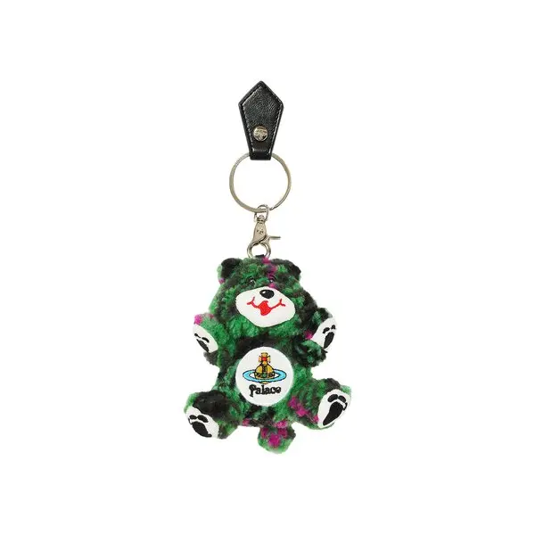 PALACE X Vivienne Westwood Tartan Teddy Charm - Green