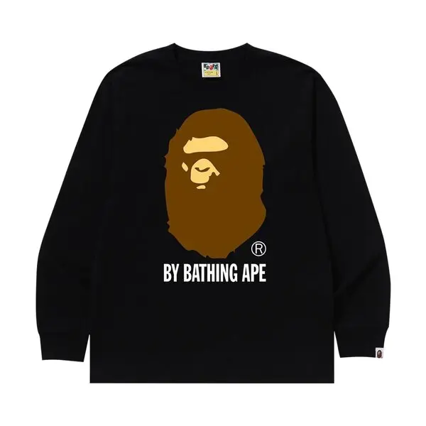 A BATHING APE Long-sleeve Tee - Black