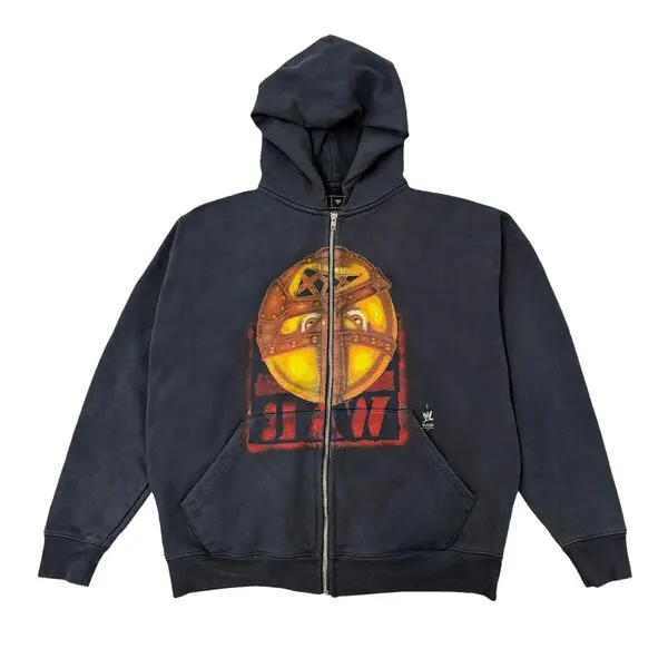 TRAVIS SCOTT X Wwe Mankind Zip Hoodie